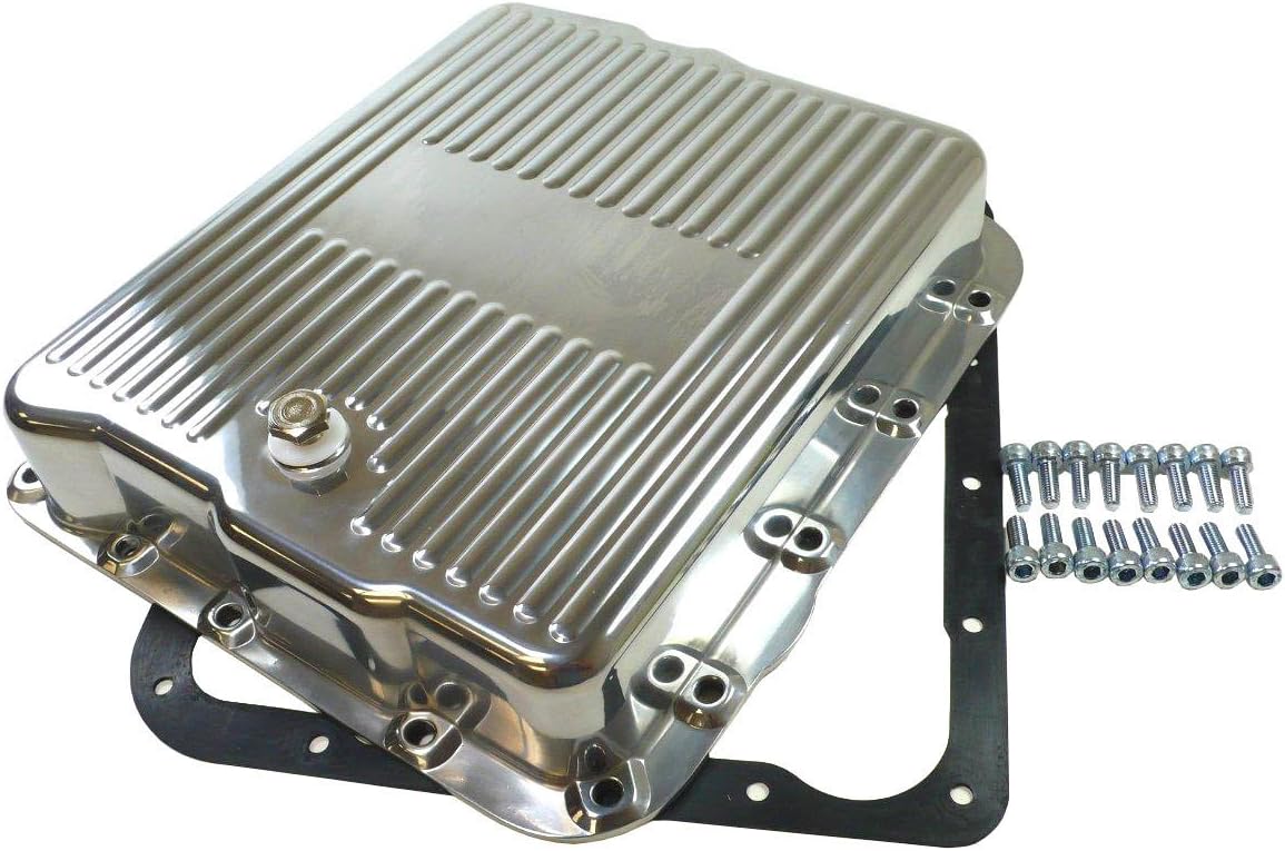 Chevy/GM 700R4-4L60E-4L65E Aluminum Transmission Pan Kit - Polished ...