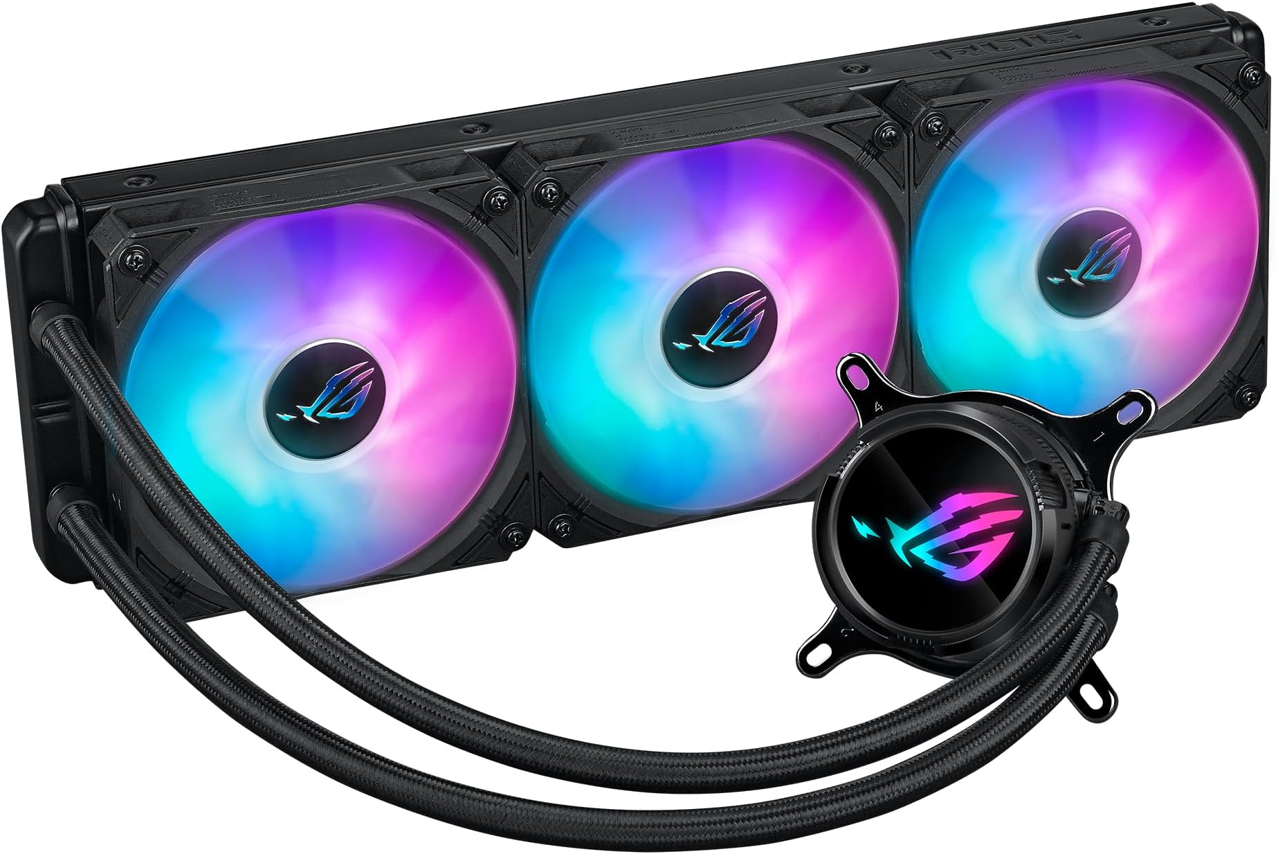 ROG Strix LC III 360 ARGB All-in-one CPU Liquid Cooler with 360 ...