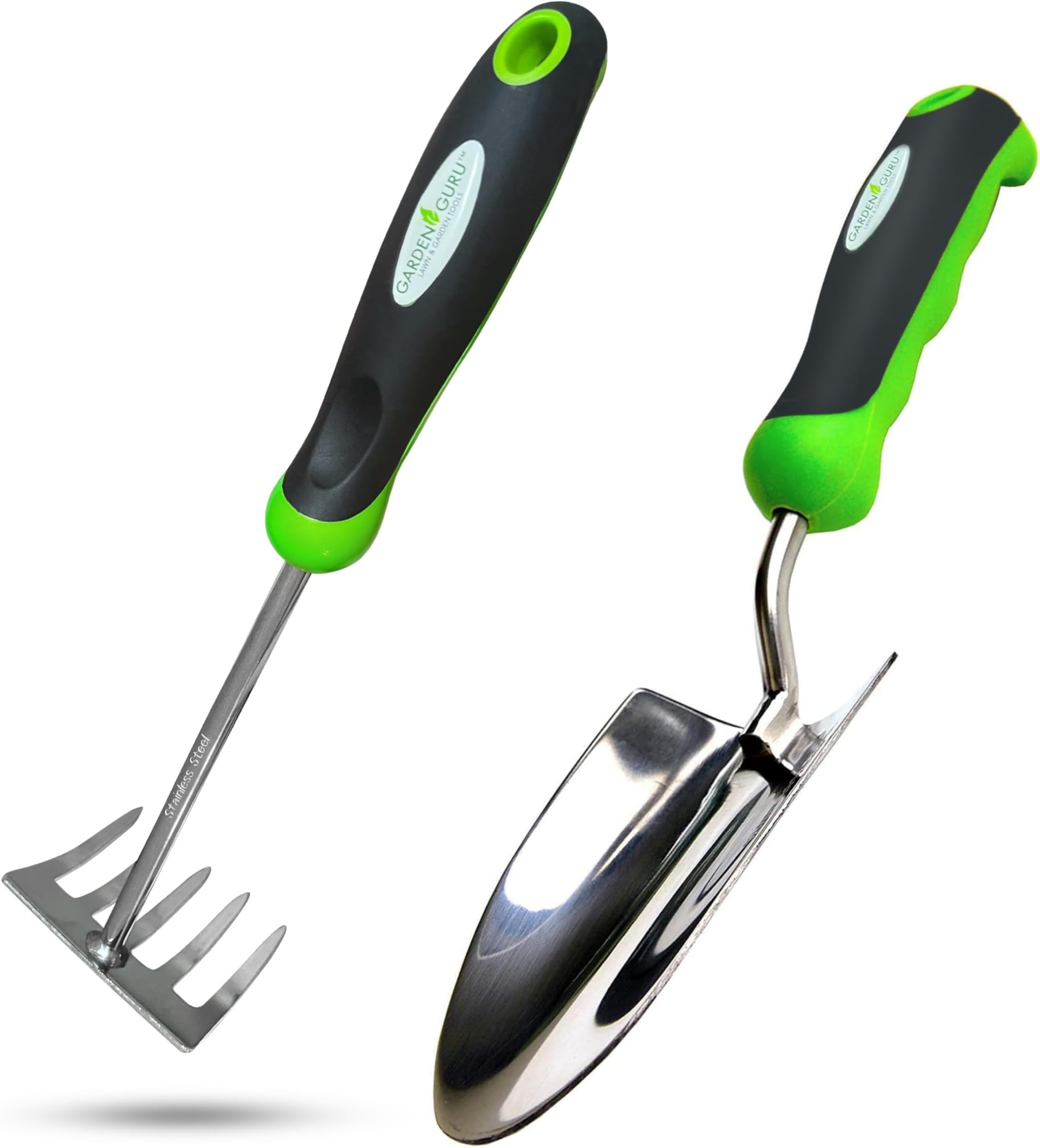 Amazon.com : Garden Tool Set, 6PCS Heavy Duty Stainless Steel Gardening ...