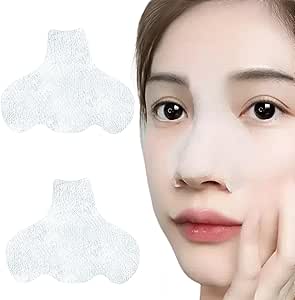 Amazon | YOYOSOFT コットン 化粧水パック用 鼻用 毛穴パック 黒ずみケア 100枚セット 100％天然コットン 毛穴ケア 鼻 【鼻用コットン100枚】収納ボックス付き ...