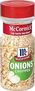 McCormick Chopped Onions, 3 oz : Amazon.com.mx: Alimentos y Bebidas