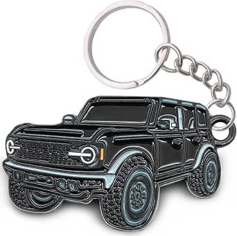 Amazon.com: HAILIWEI For Bronco Keychain Accessories 4 Door Bronco ...