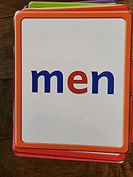 Amazon.com: Torlam CVC Word Games Phonics Games Sight Words Flash Cards, Spelling Reading ...