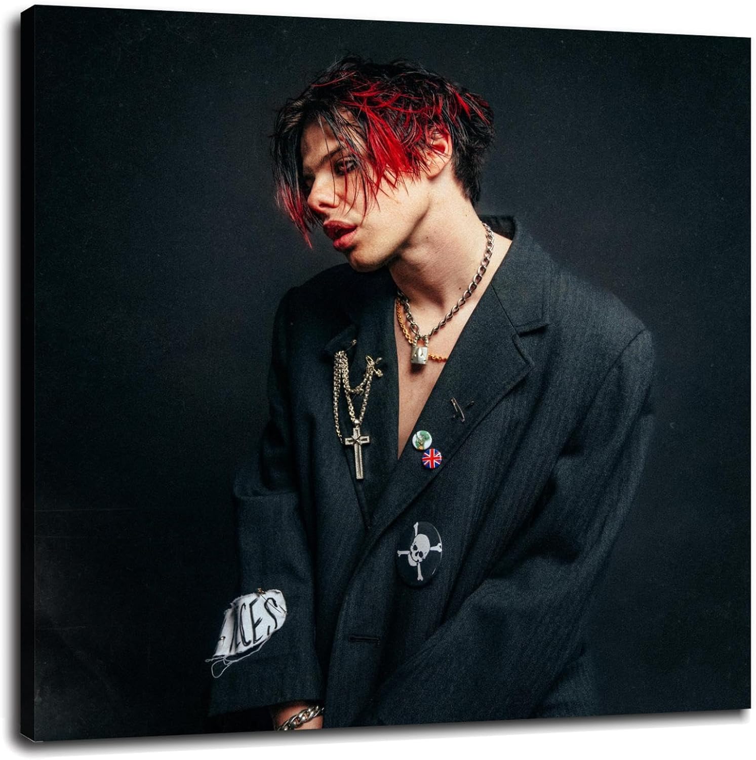 Amazon.com: QFZMTVU Yungblud Poster Canvas Prints Room Aesthetic Wall ...