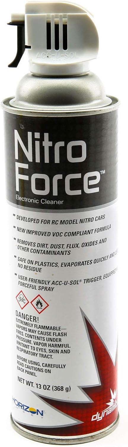 Amazon.com: Dynamite Nitro Force Nitro Car Cleaner DYN5505 Gas Car ...
