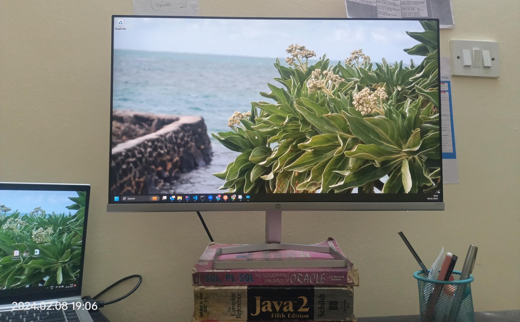 HP M27f 27-inches 68.6cm 1920 x 1080 Pixels Eye-Safe Certified Full HD ...