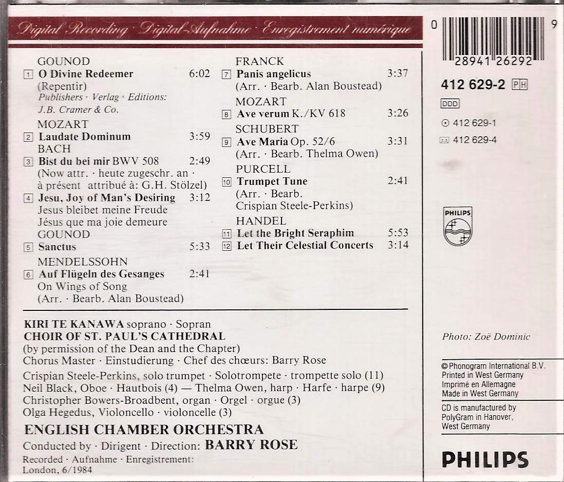 Charles Gounod, Wolfgang Amadeus Mozart, Johann Sebastian Bach, Henry ...