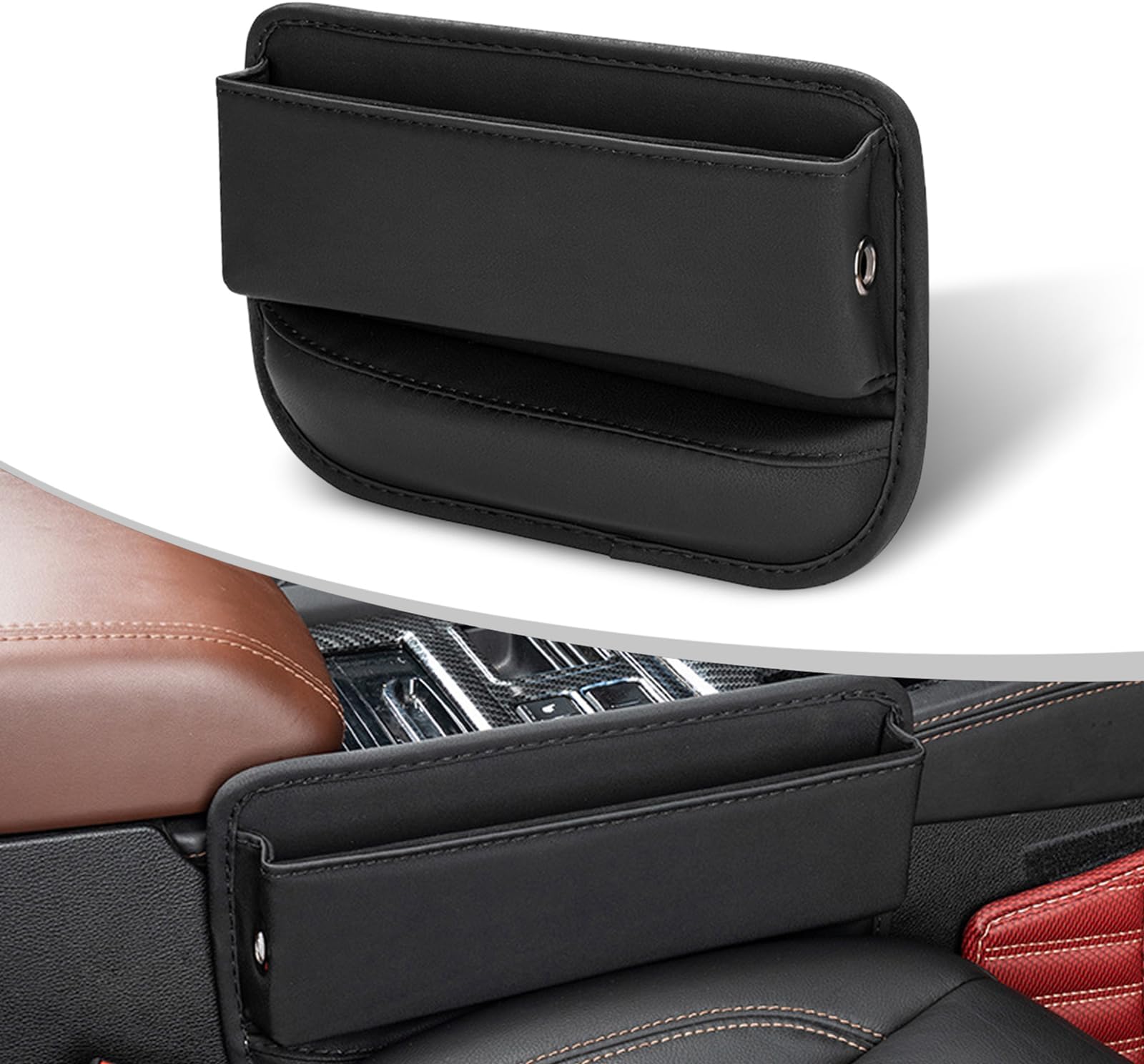 Amazon.com: Yumfugu Pack-1 Car Organizers Storage Box, Car Seat Gap ...