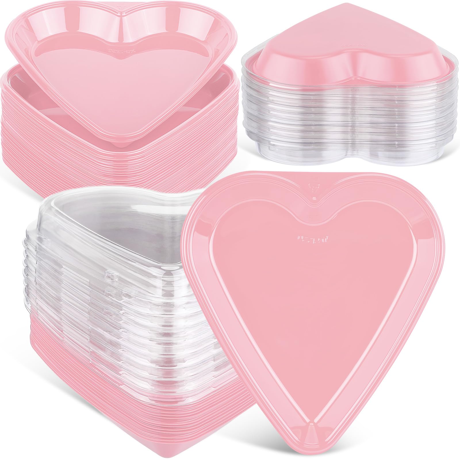 Amazon.com | Macarrie Valentine's Heart Shaped Serving Tray Platter 20 ...