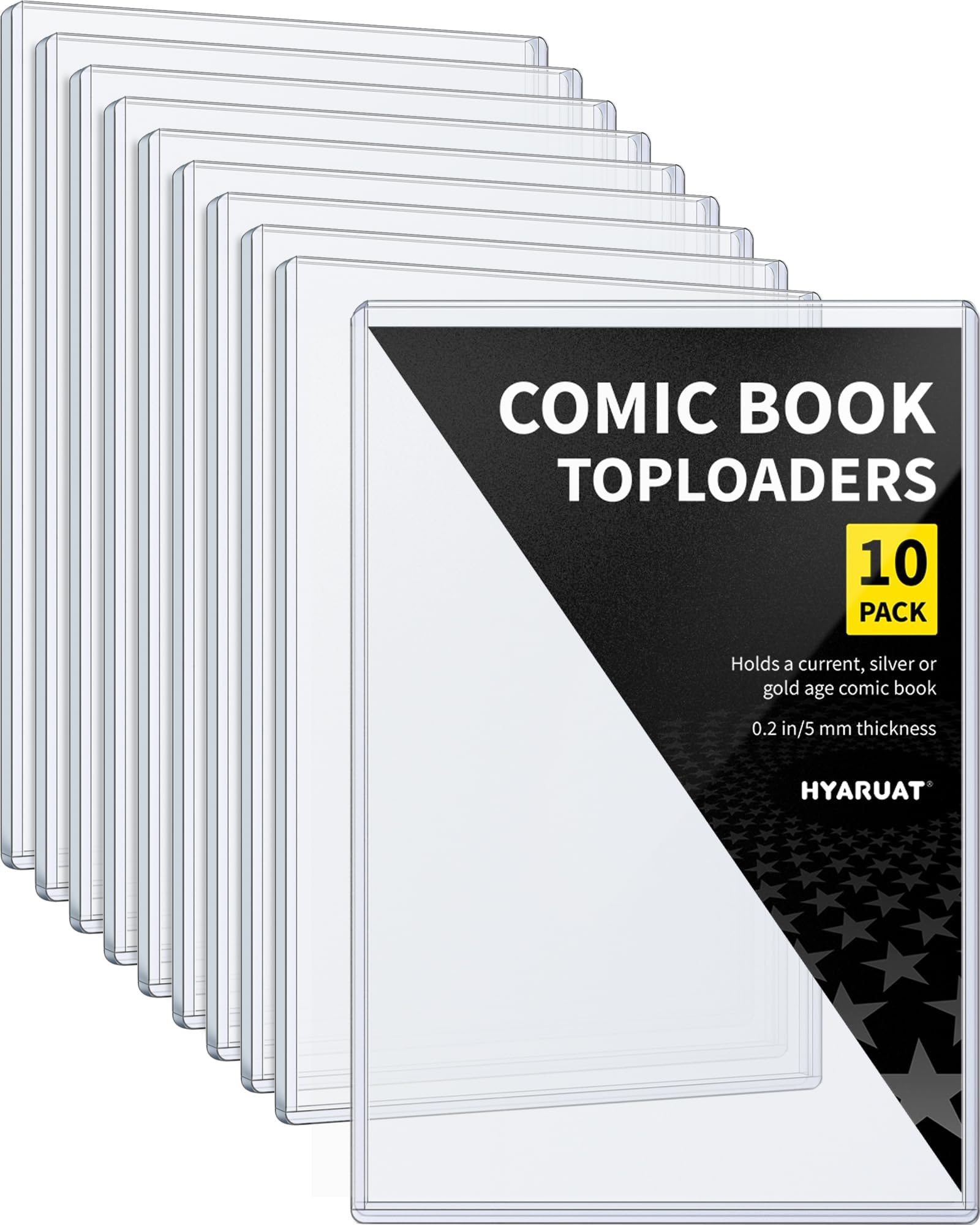 HYARUAT Comic Book Top Loaders - Protector Hard Case Sleeve, Toploader ...