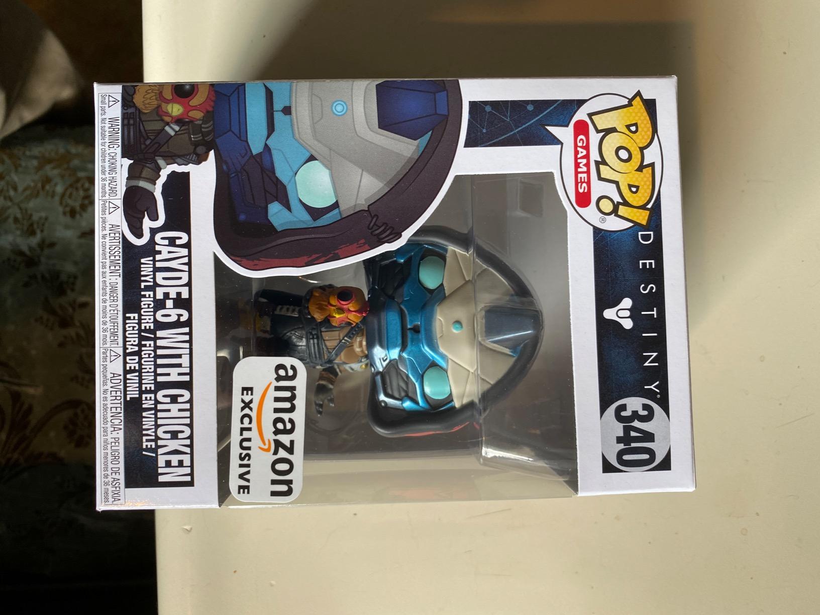 Amazon.com: Funko POP! Games: Destiny – Cayde 6 with Chicken, Amazon ...