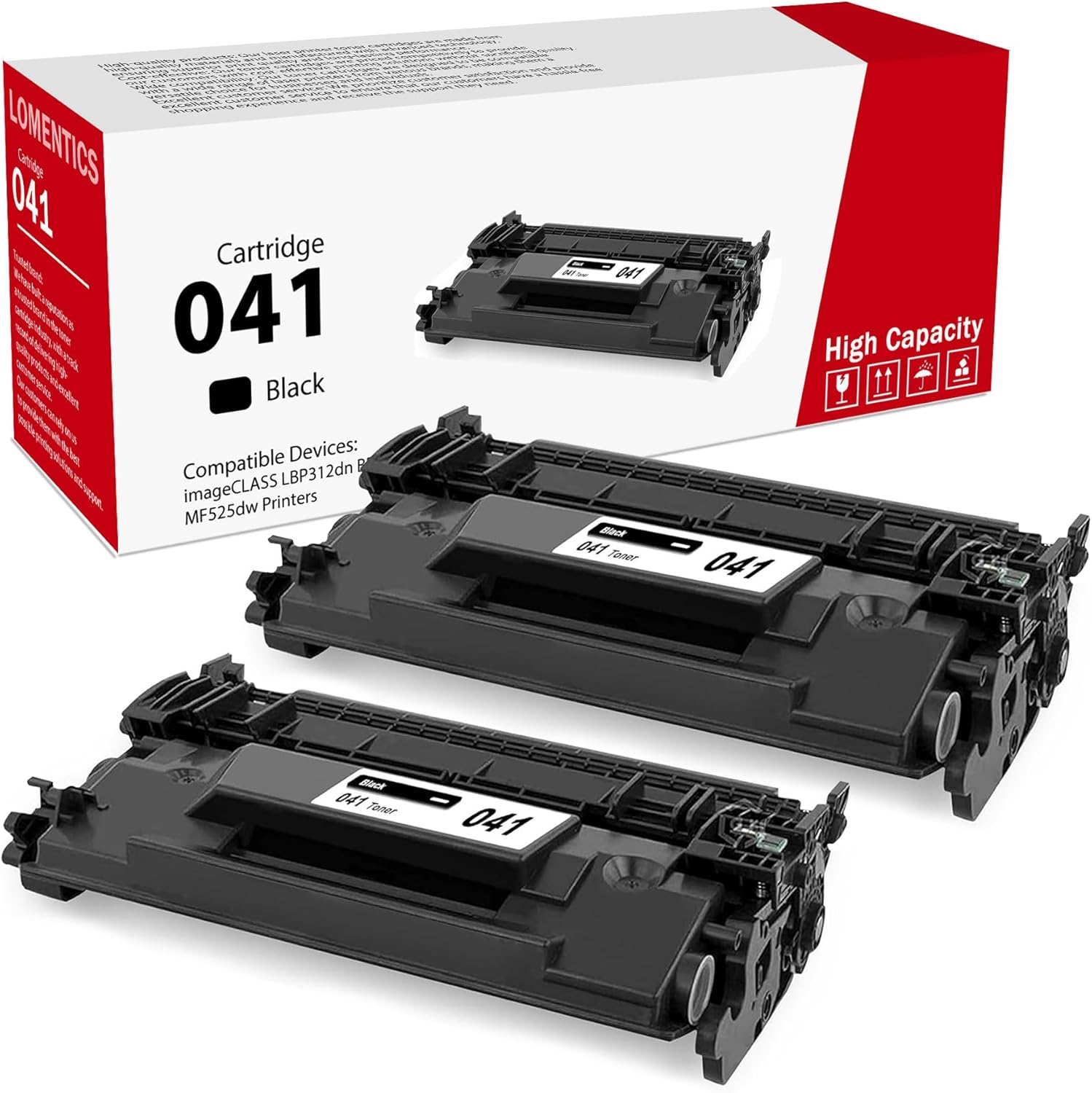 Amazon.com: 041 Toner Cartridge 2 Black 041 Toner Loment Compatible ...