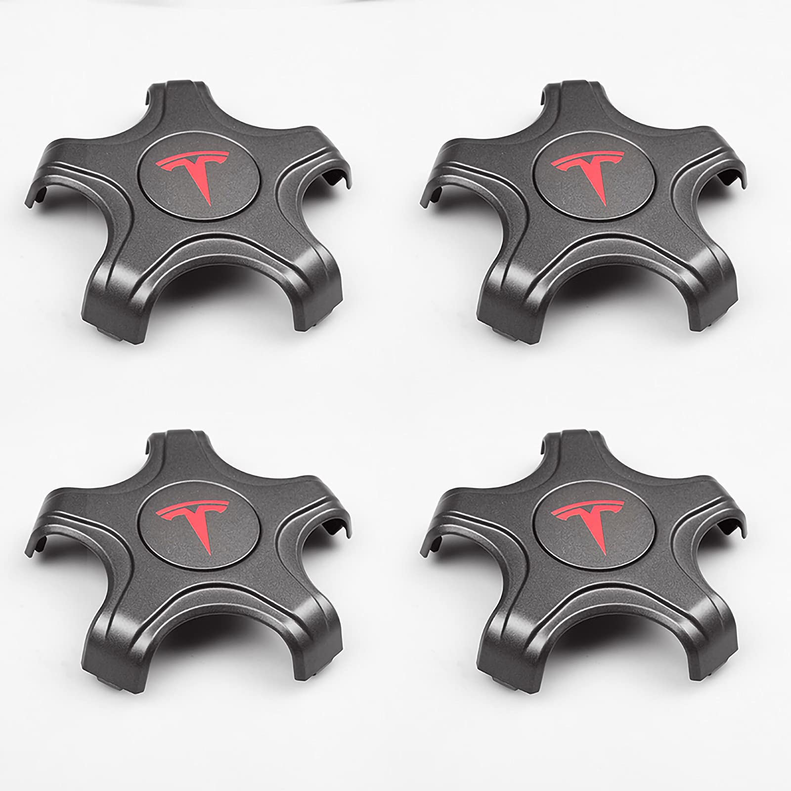 Buy Tesla Model 3 Wheel Cap Kit Center Hub Cap Rims Cap Kits for ...