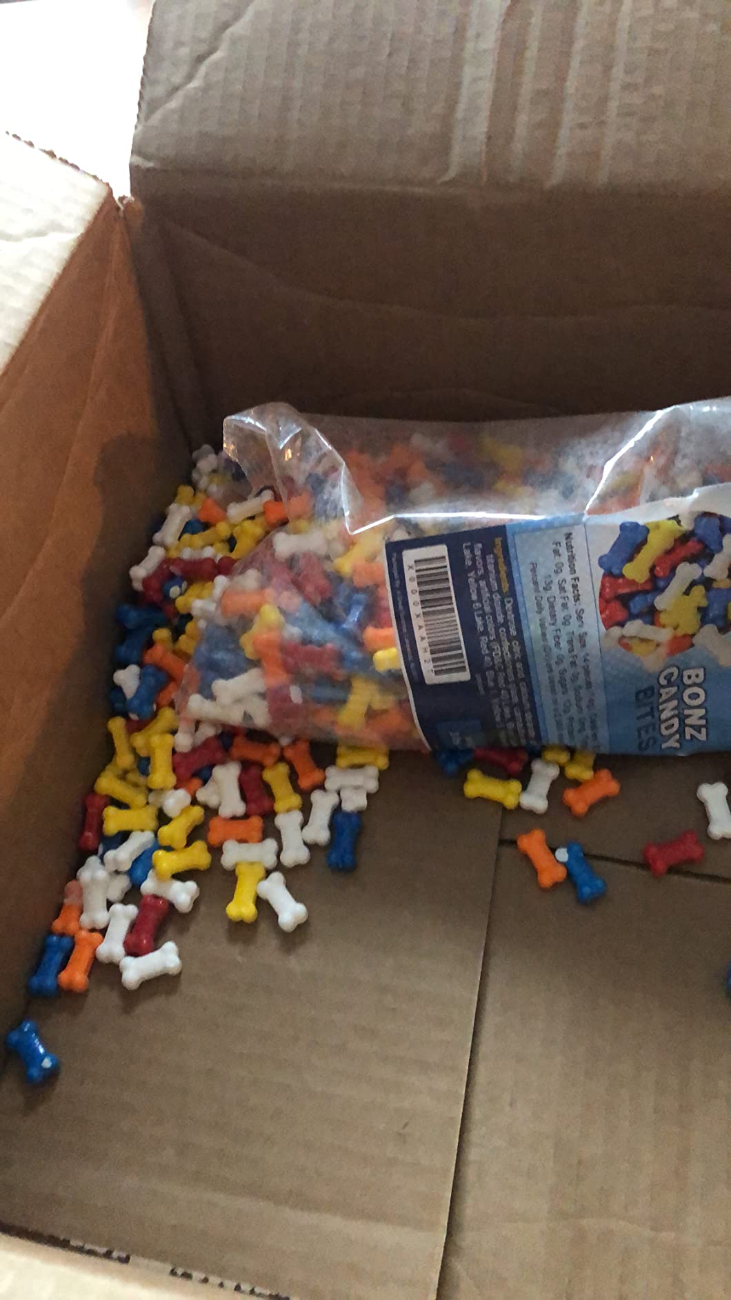 Amazon.com: Candy Bones - Candy Bonz - Caramelos en forma de hueso de ...