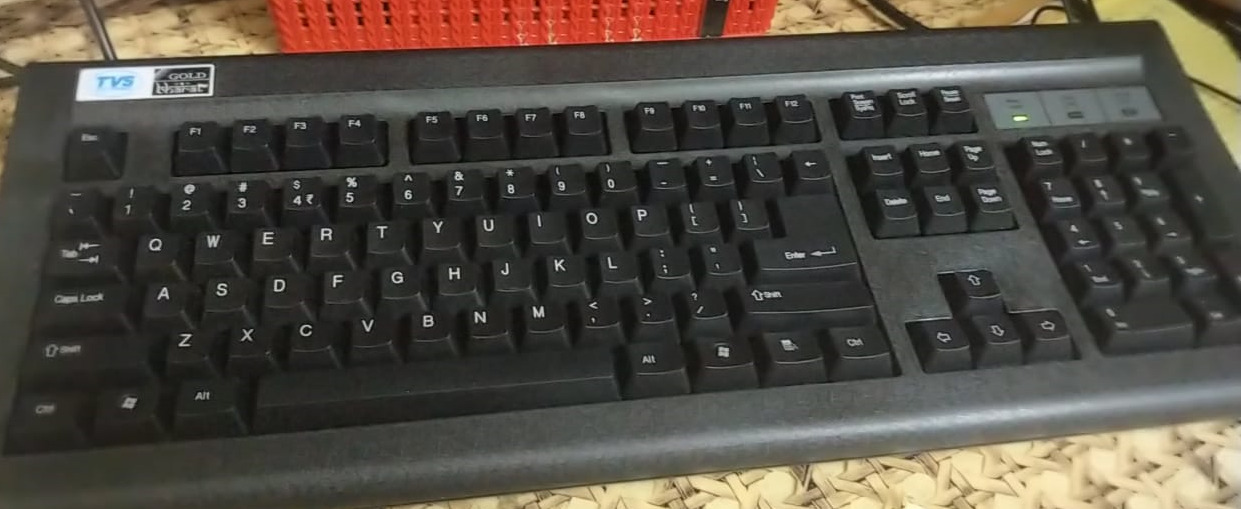 Amazon.in: Buy TVS-e Gold Bharat Wired Mechanical Keyboard with Long ...