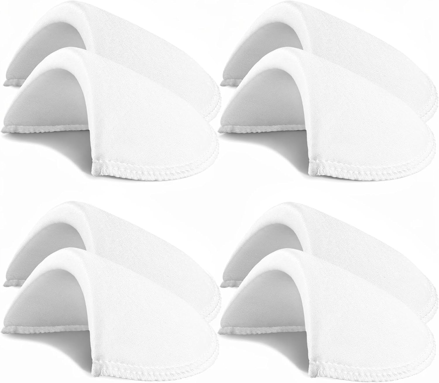 Amazon.com: 4 Pairs Set-in Shoulder Pads, Thickness 1.5cm Sewing Foam ...
