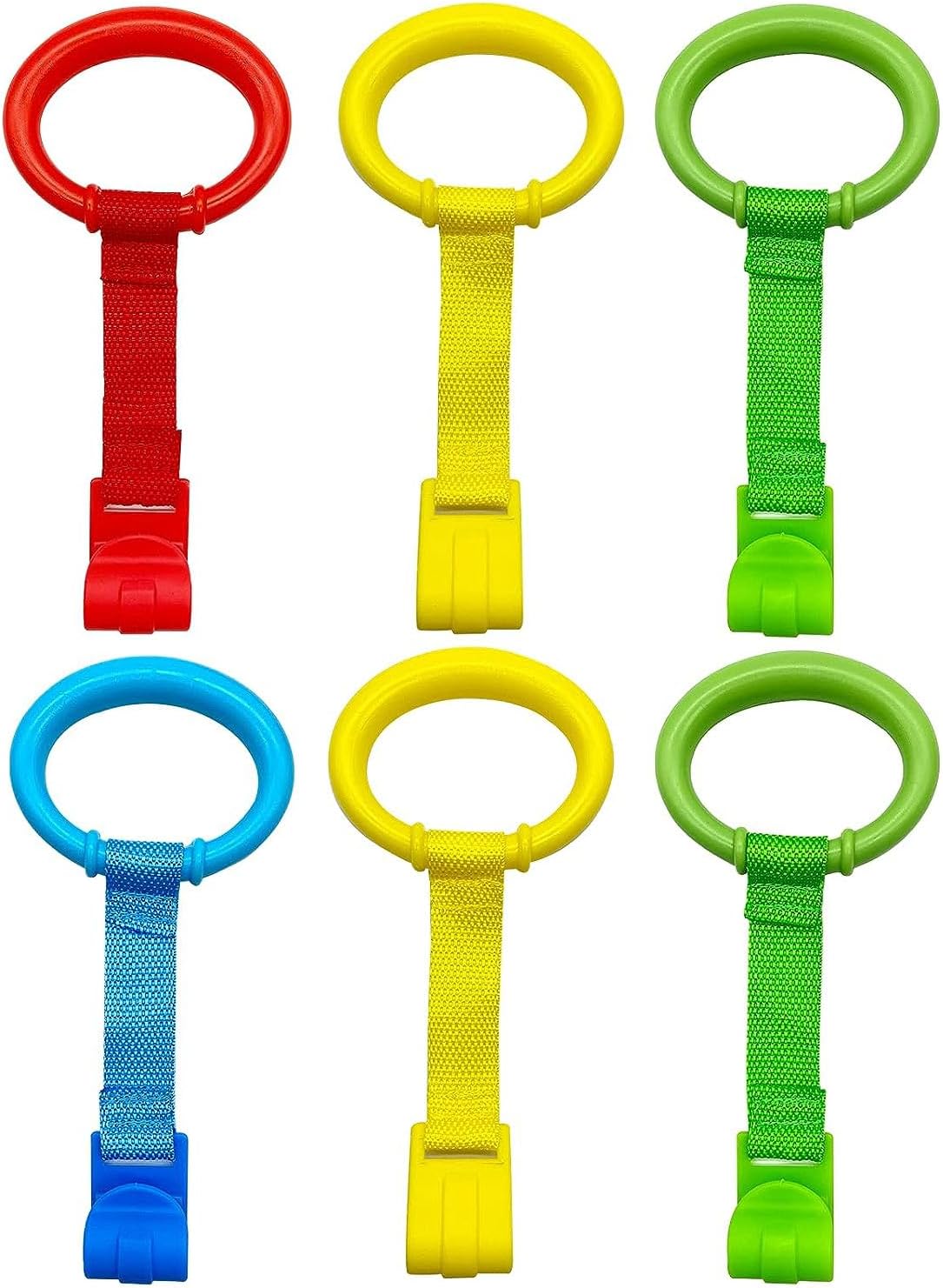 Amazon.com : Baby Pull up Rings, Pull Up Rings for Playpen, Baby Crib ...