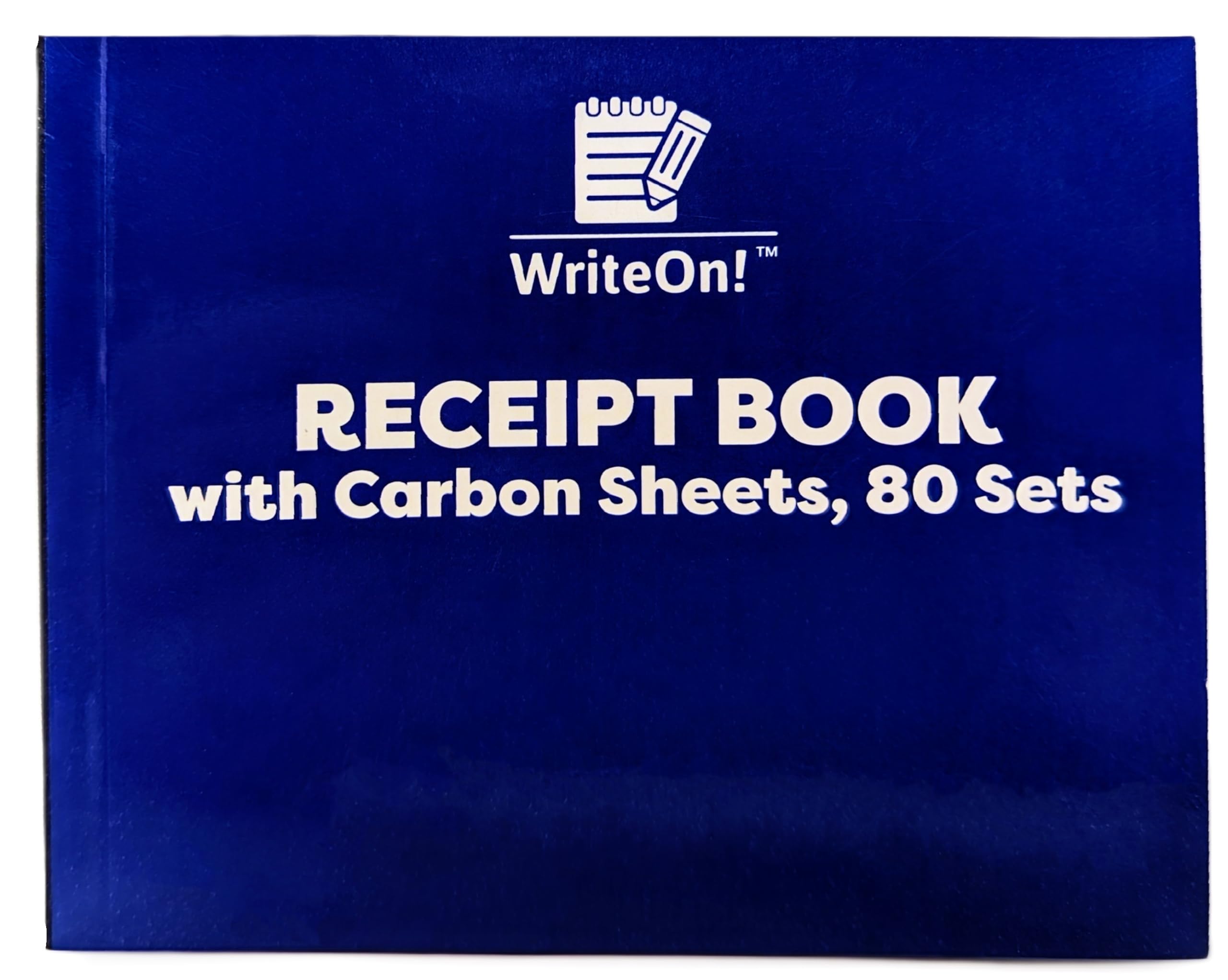 A6 Receipt Book with Carbon Sheets - Half Size 1-80 Pages : Amazon.co ...