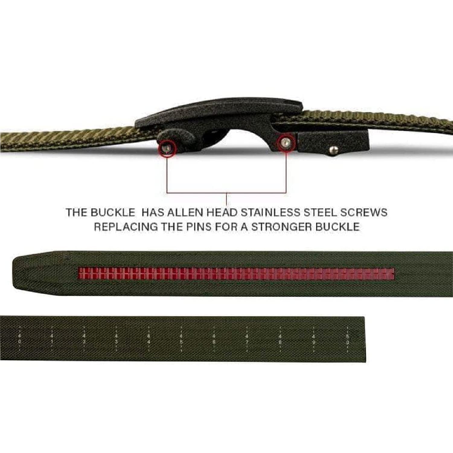 Snapklik.com : Nexbelt Tactical Ratchet EDC Titan Gun Belt - Cut To Fit ...