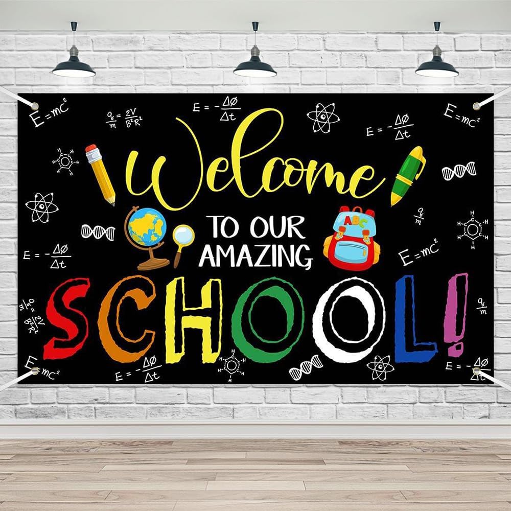 Amazon.com: Lofaris Back to School Decorations First Day of School ...