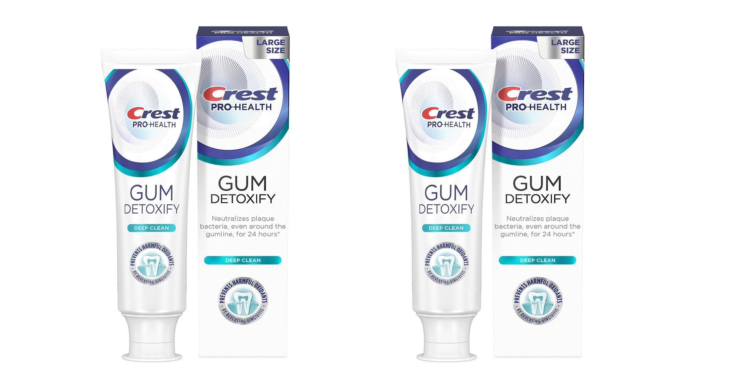 Amazon.com : Crest Pro-Health Gum Detoxify Deep Clean Toothpaste 4.8 oz - Anticavity ...