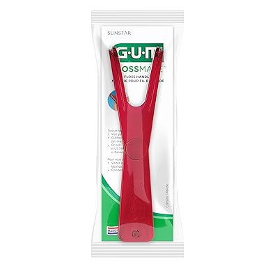 Amazon.com: GUM Flossmate Reusable Floss Handle, Environmentally ...