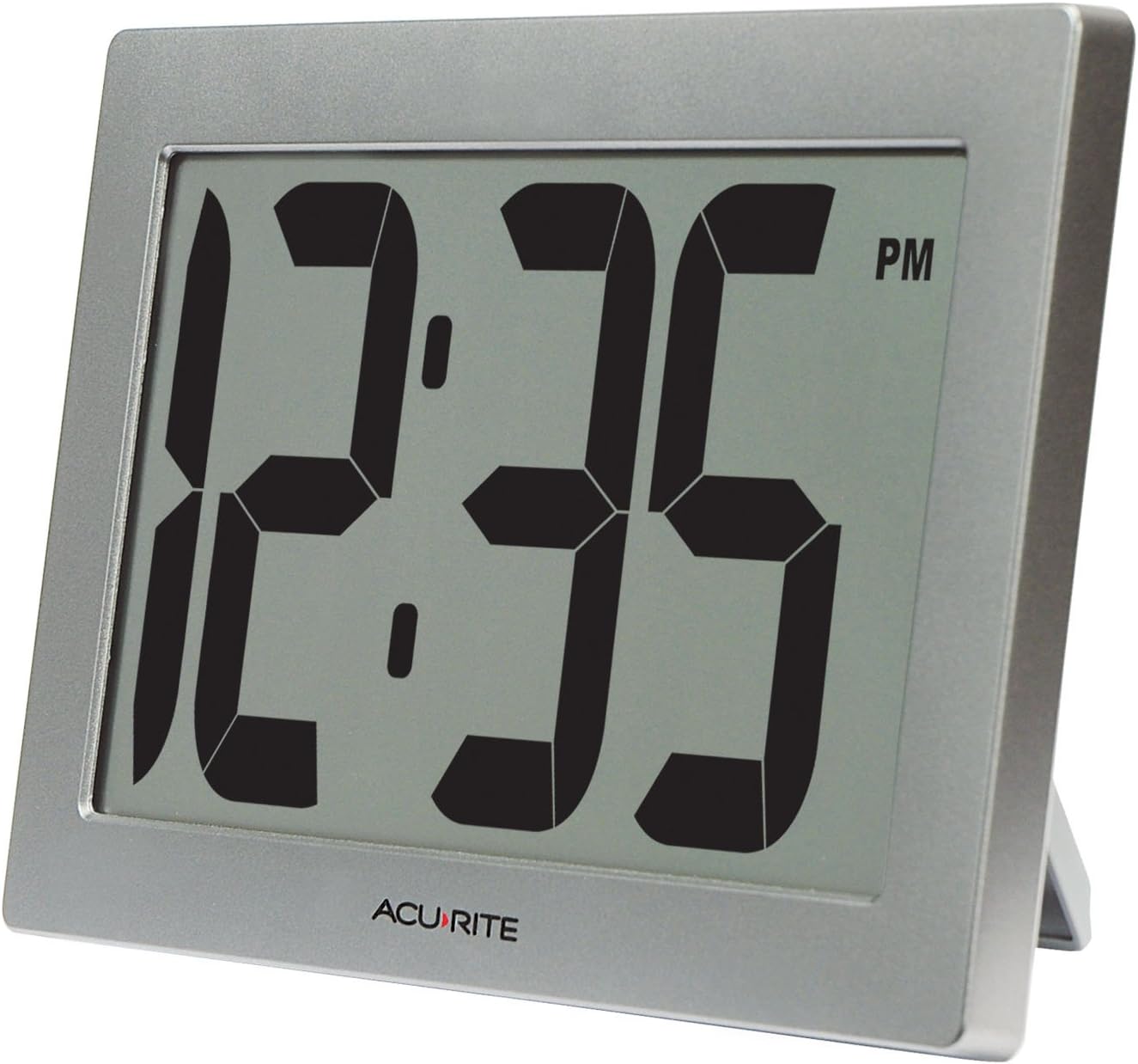 Amazon.com: AcuRite 75102RM 9.5" Large Digital Clock with Intelli-Time ...