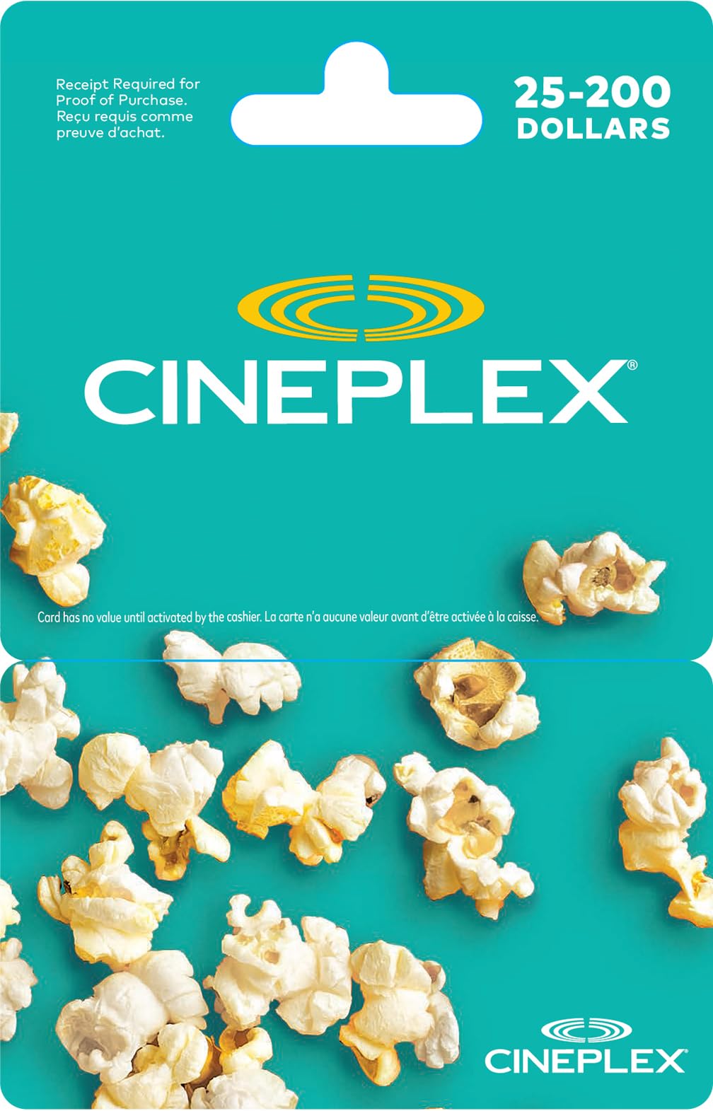 Cineplex Gift Card : Amazon.ca: Gift Cards