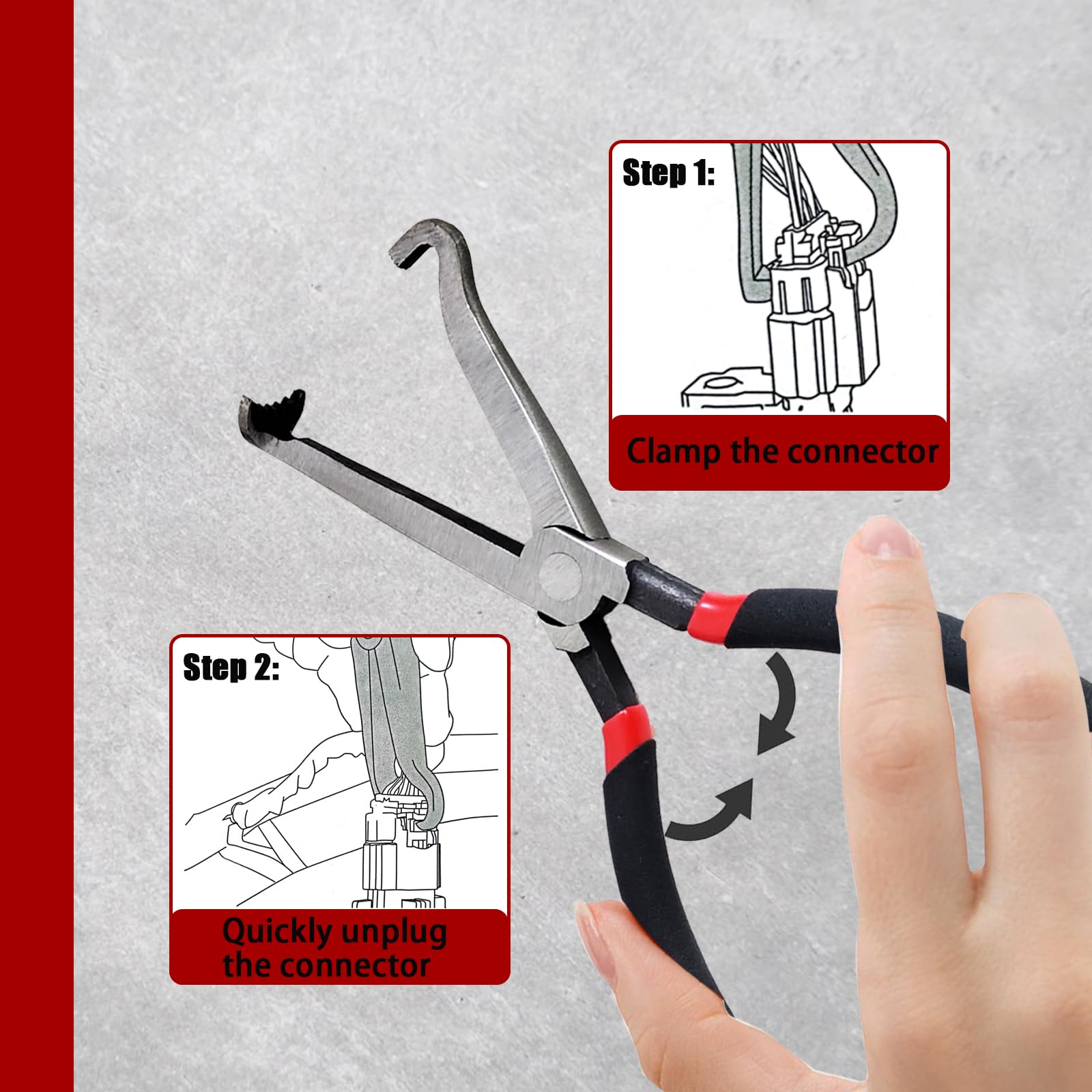 Snapklik.com : Upgraded Electrical Disconnect Pliers 37960,8 Inch ...