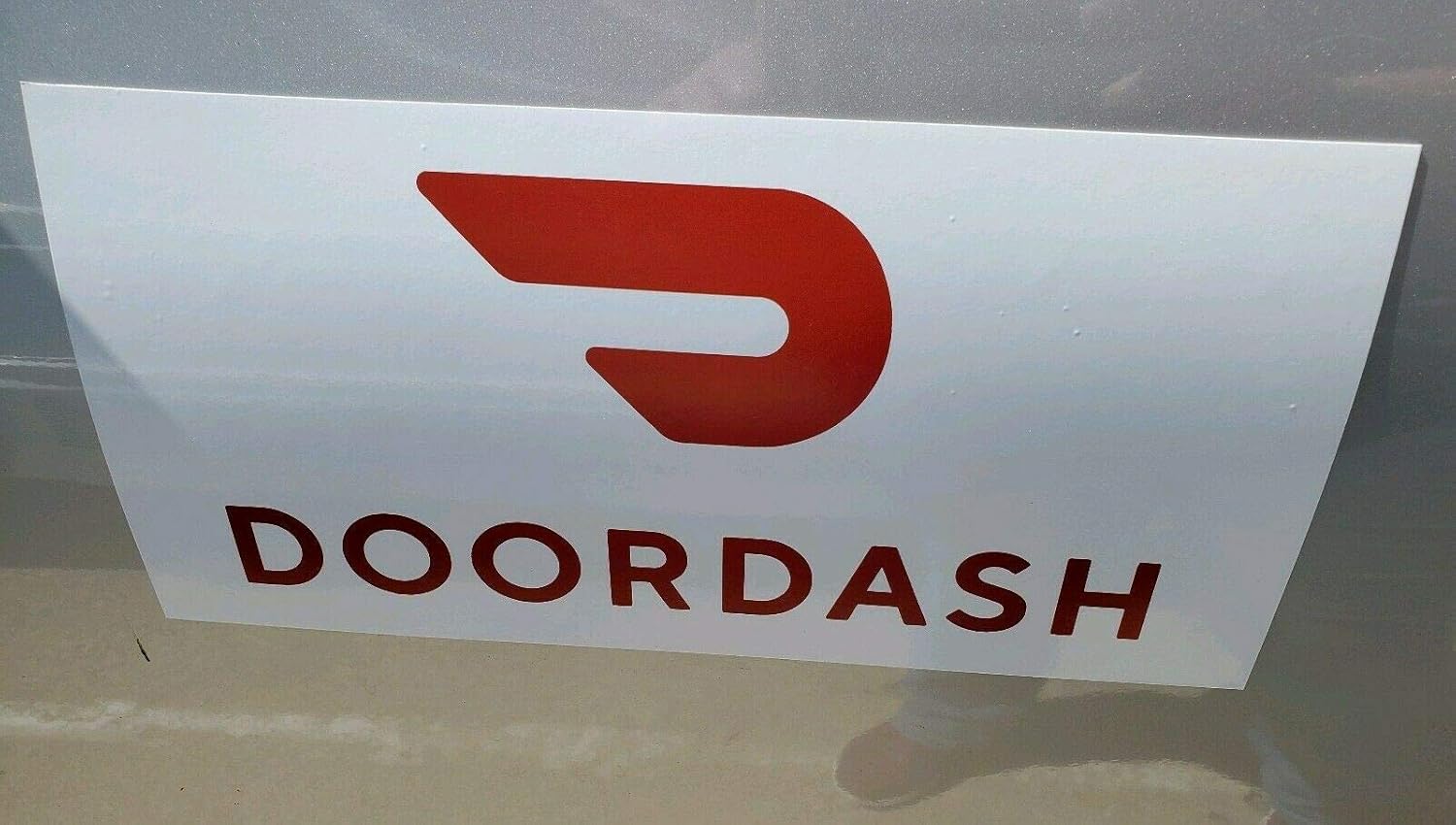Amazon.com: DoorDash Magnetic Vinyl Decal - Removable Delivery Sign 6 ...