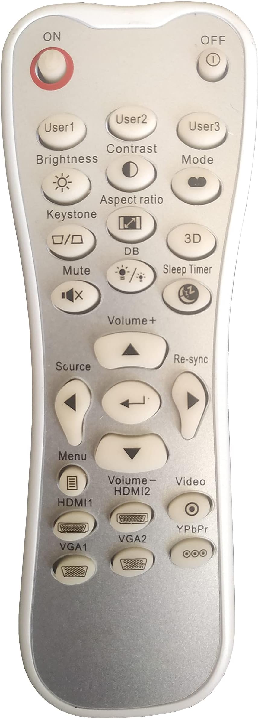 Buy LipiWorld® Projector Remote Control (Old Remote Exactly Same Remote ...