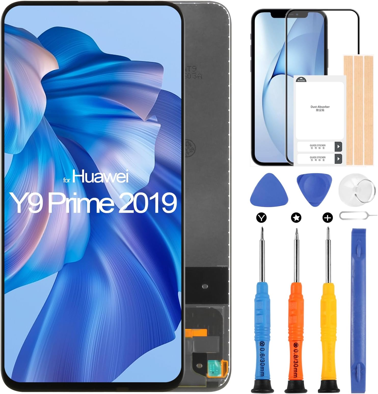 Amazon.com: LCD Display for Huawei Y9 Prime 2019/P Smart Z/Enjoy 10 ...