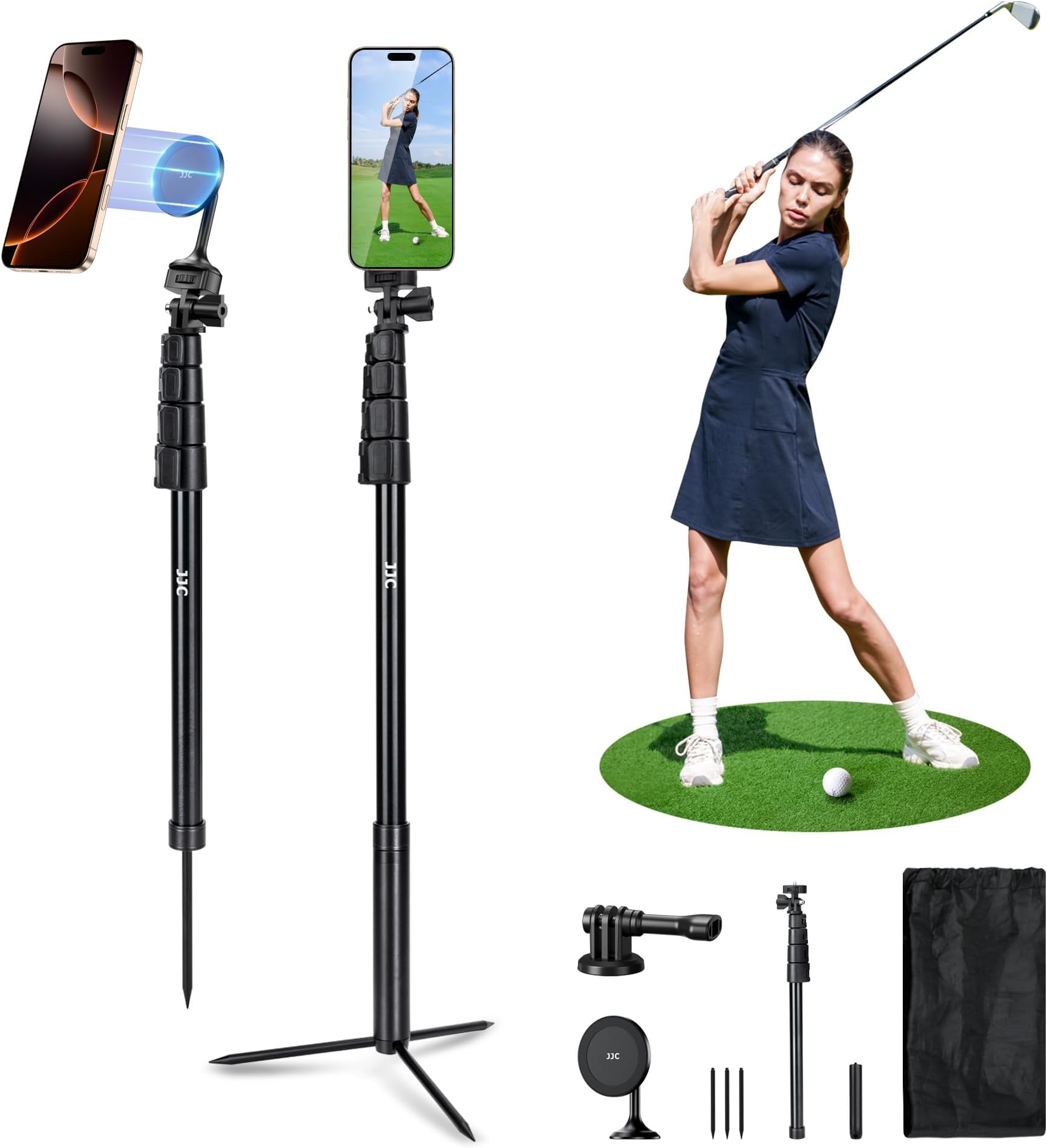 Amazon.com : WIGERLON Golf Recording Stick,Irangesports Stick Golf ...