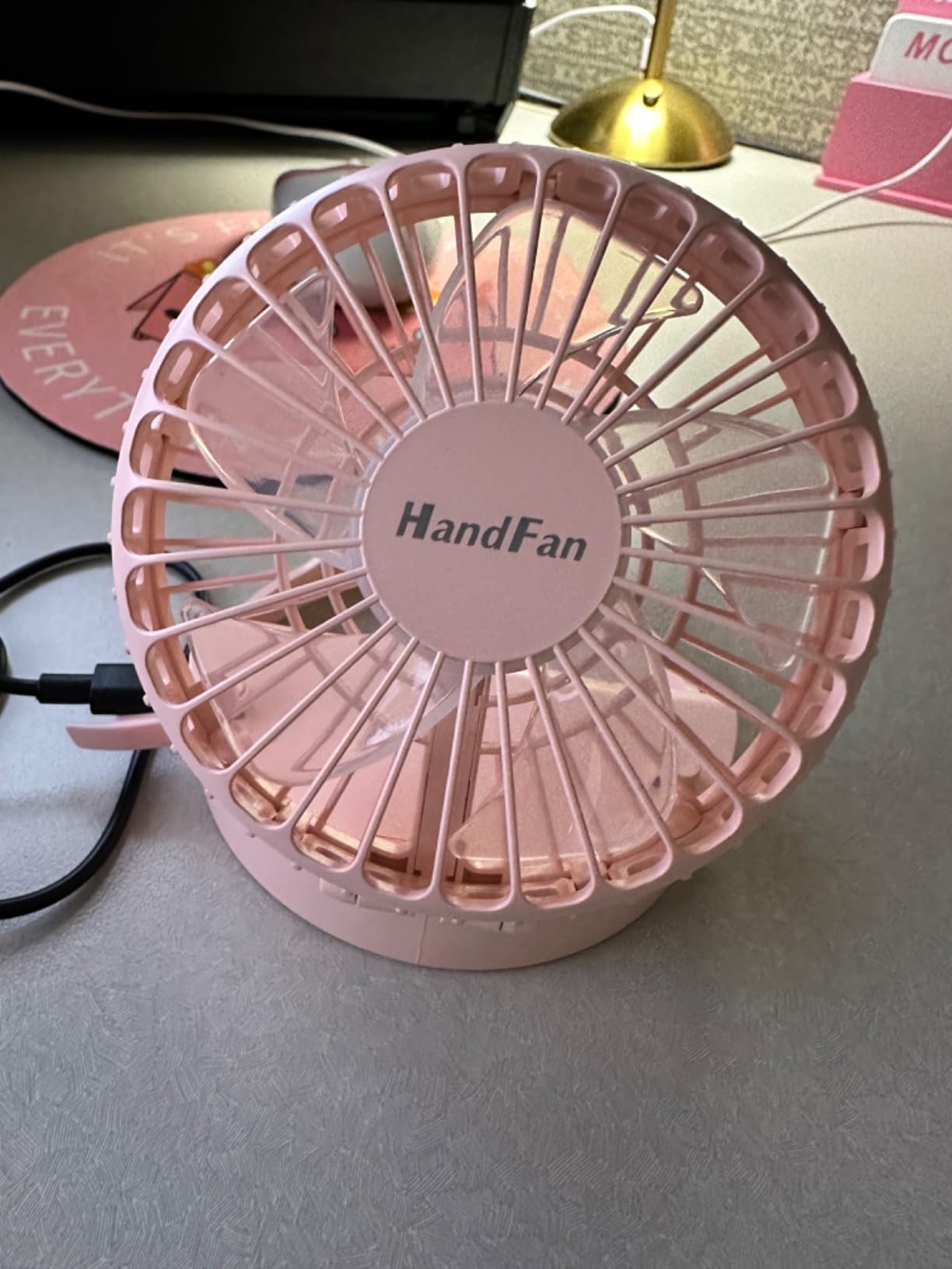 Amazon.com: HandFun Handheld Mini Fan, 3 IN 1 Hand Fan, USB ...