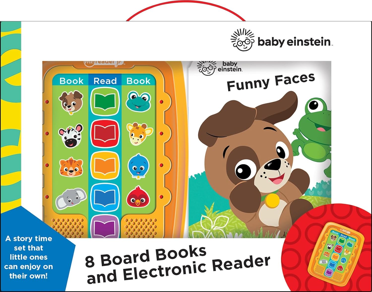 Baby Einstein: Me Reader Jr 8 Board Books and Electronic Reader Sound ...