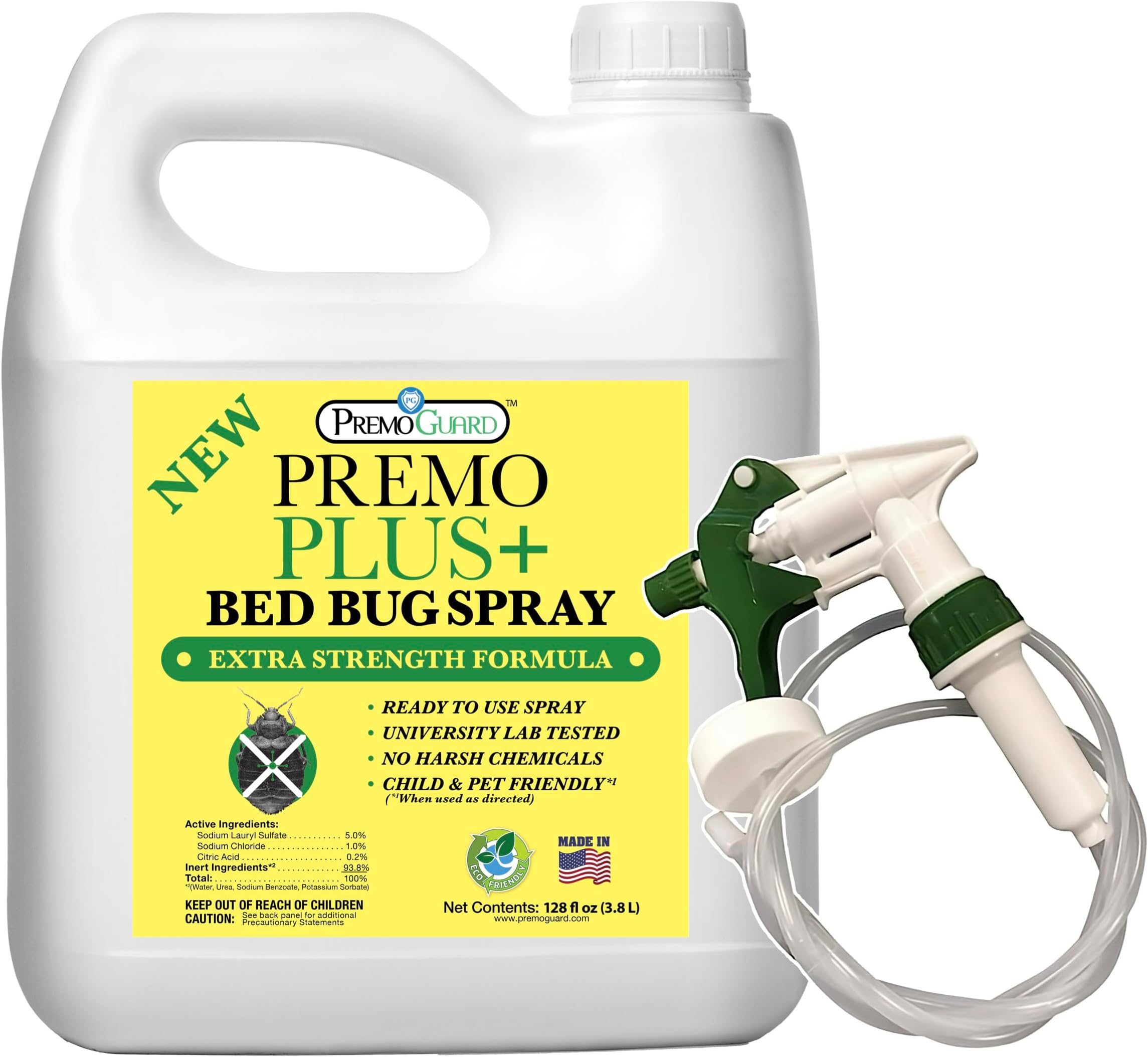 Amazon.com: Bed Bug Spray for Getting Rid of Bed Bugs Permanently. Say ...