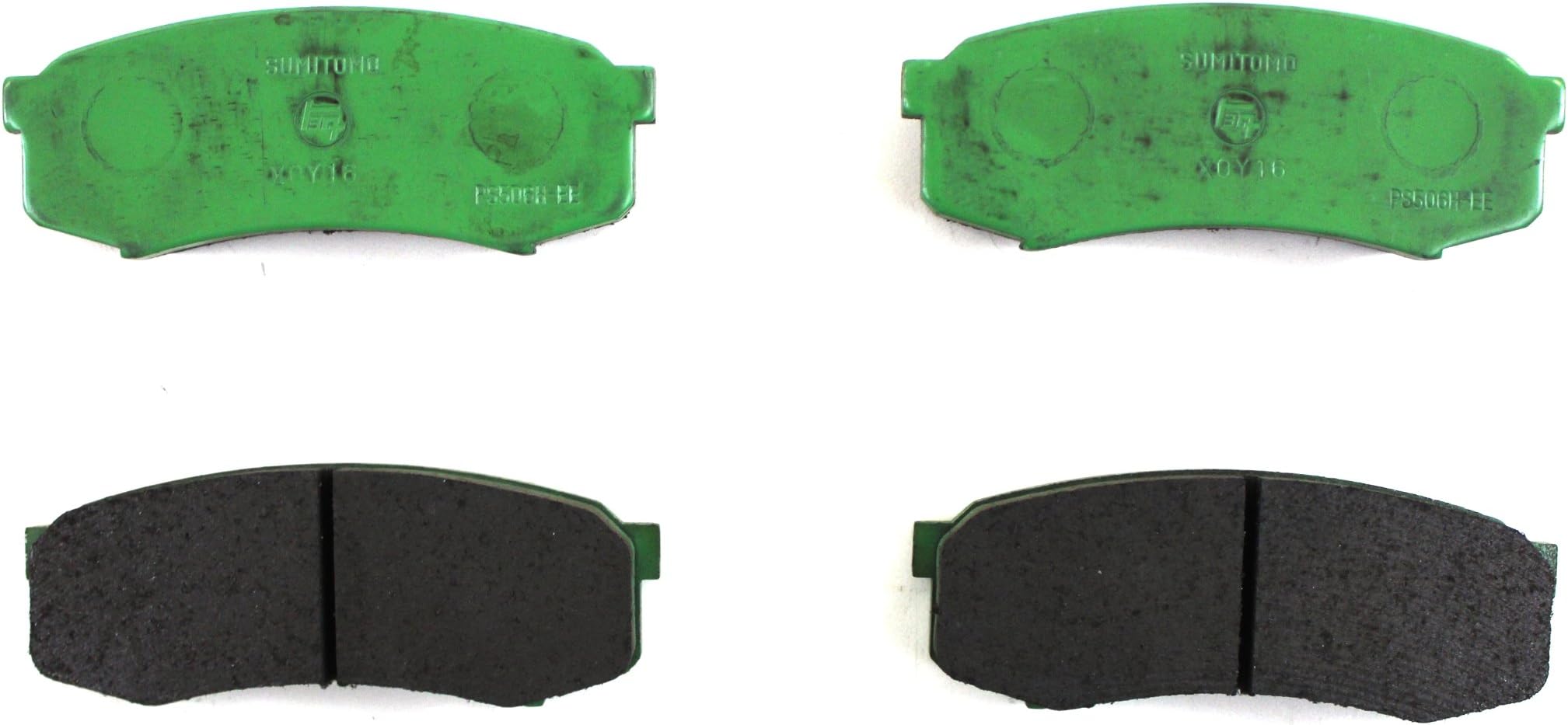 Amazon.com: Toyota Genuine Parts 04466-32040 Rear Brake Pad Set ...