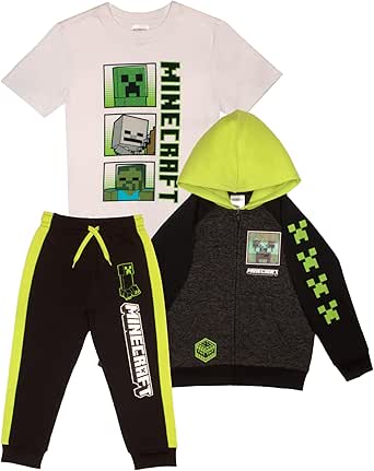 Amazon.com: Minecraft Creeper - Conjunto de 3 piezas para niños ...