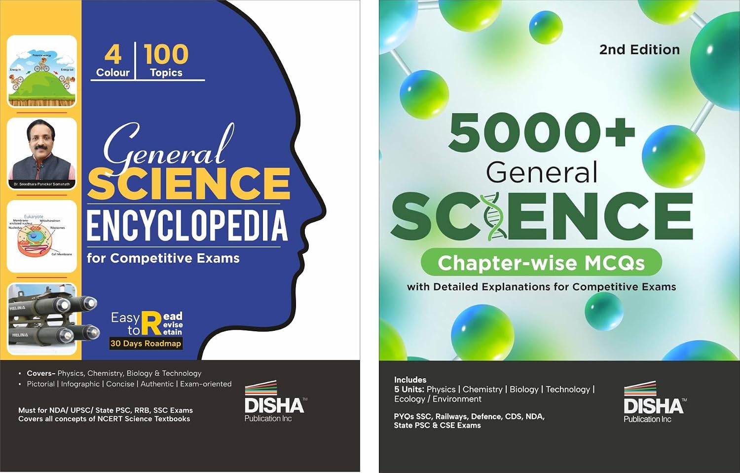 Buy Combo (set of 2 Books) General Science with 5000+ MCQs for ...
