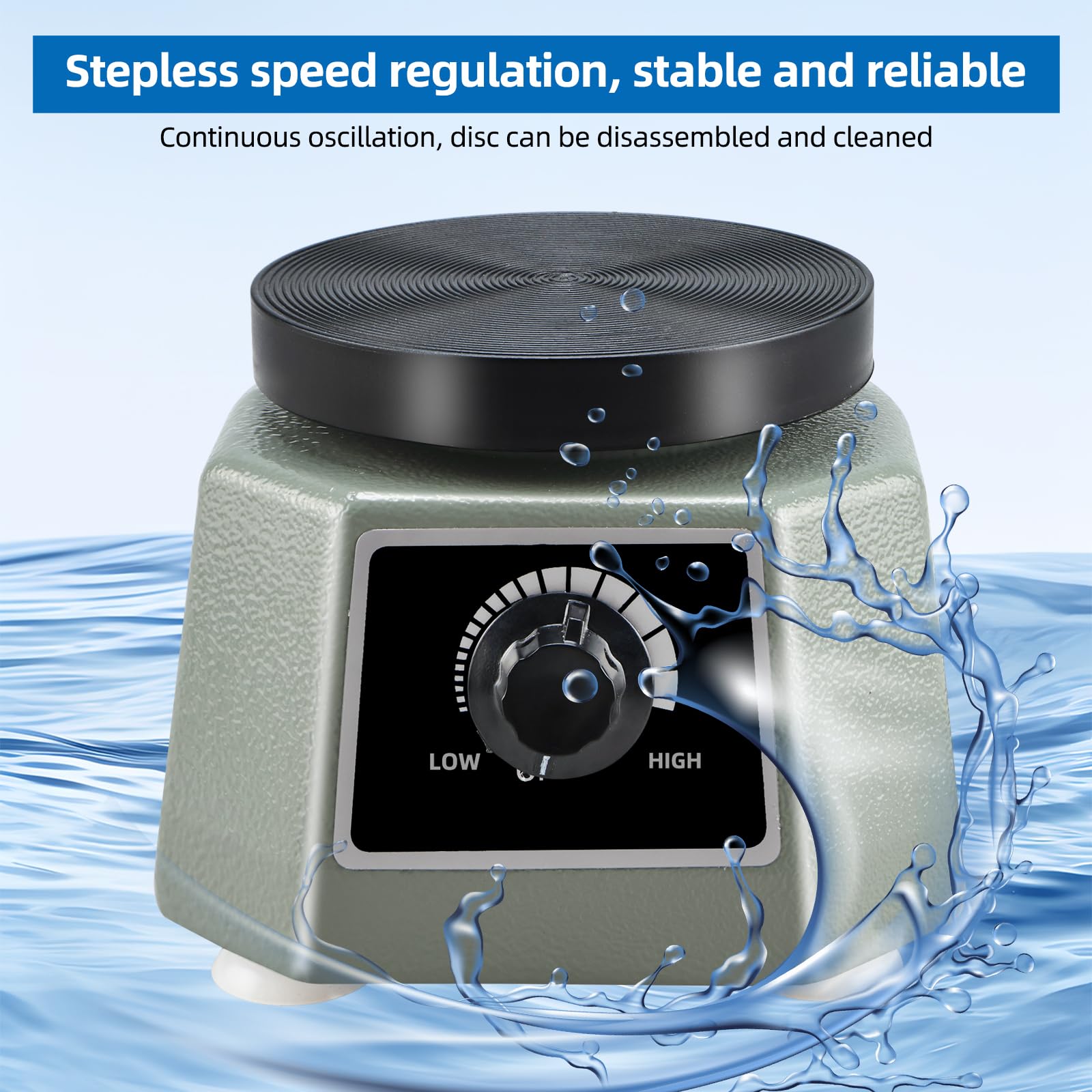 Snapklik.com : Lab Vibrator, 4" Dental Vibrating Plate,Smooth And ...