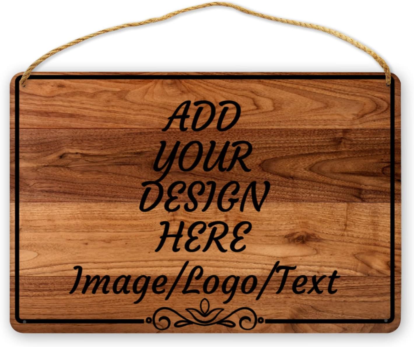 Personalized Custom Wood Welcome Front Door Signs for Farmhouse Decor ...