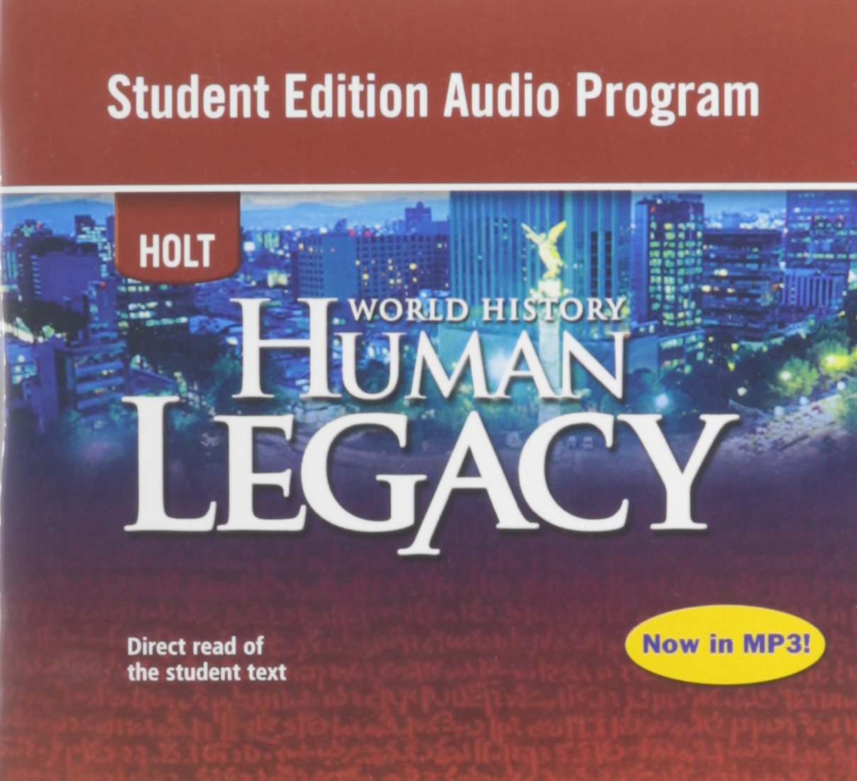 World History: Human Legacy Audio Program: Holt, Rinehart, and Winston ...