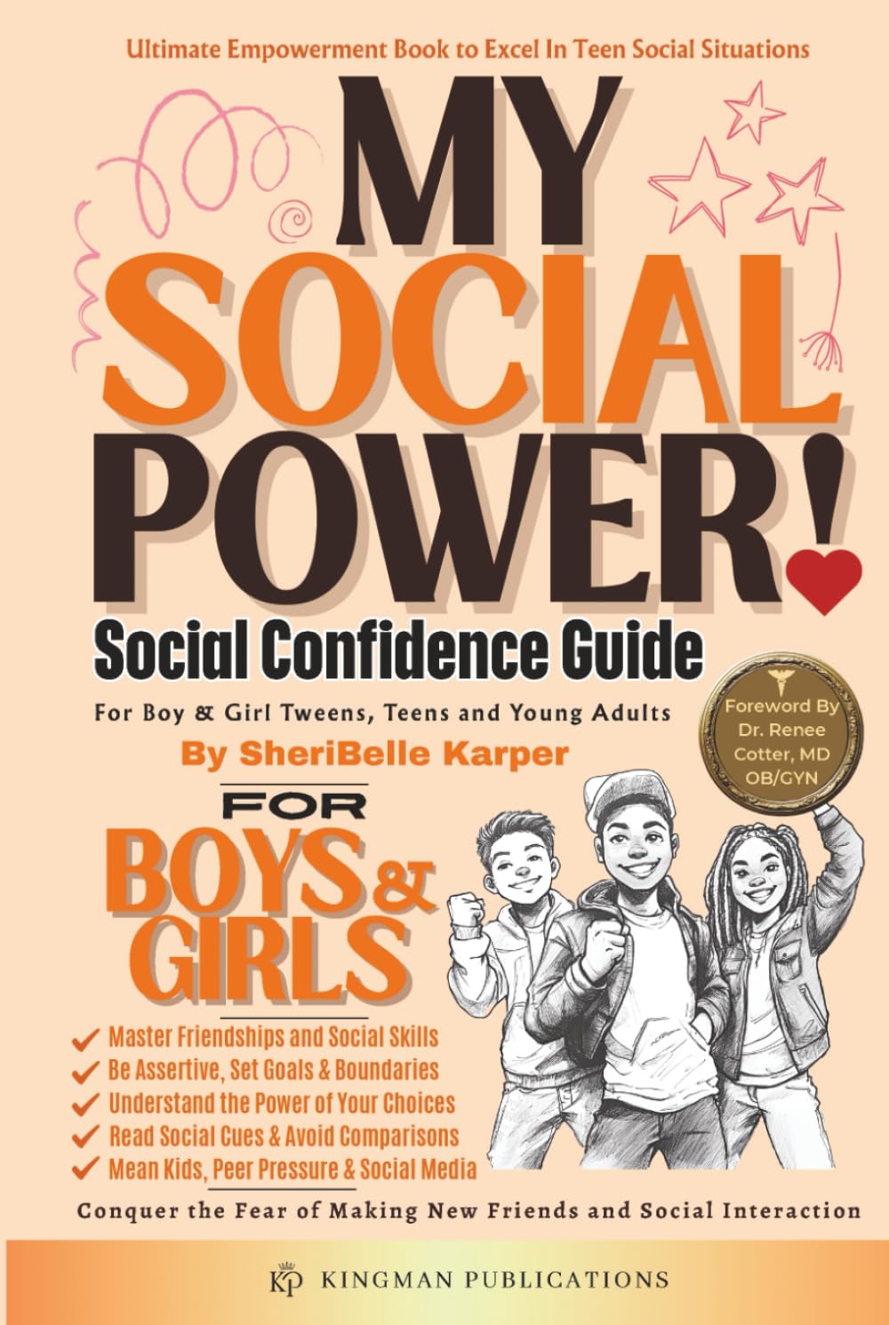 Amazon.com: MY SOCIAL POWER! Social Confidence Guide: For Boys & Girls ...