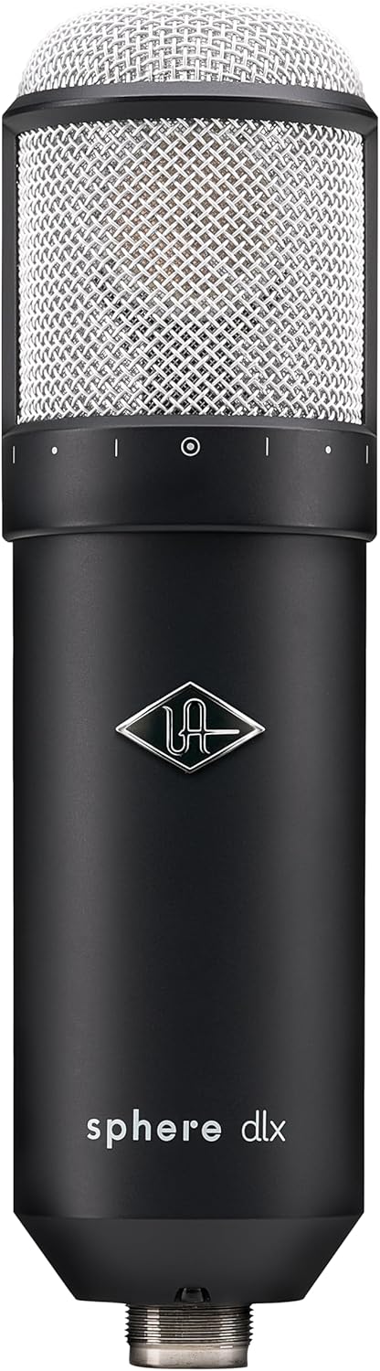 Amazon.com: Universal Audio Sphere DLX Modeling Microphone, Black ...