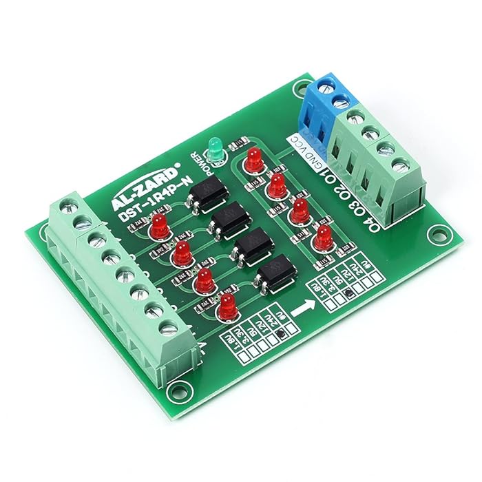 Buy Voltage Level Translator, Icstation 4 Channel Voltage Level ...