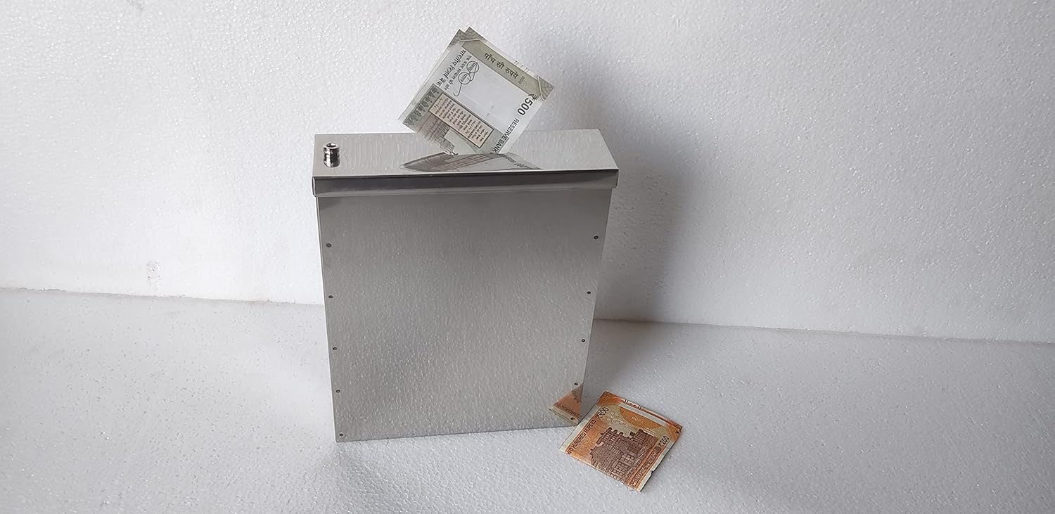 GinoSet® Coin Box/Piggy Bank/Gullak/Donation/ Suggestion Box/ Antique ...