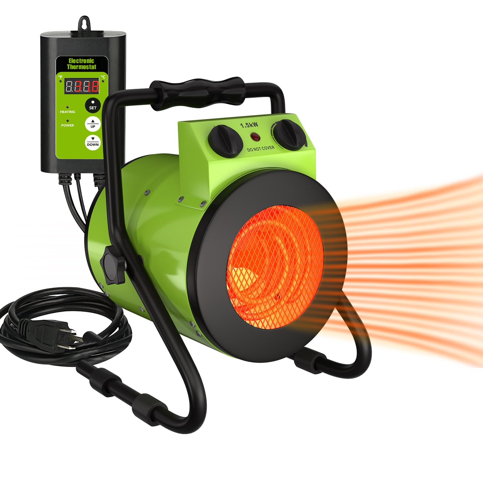 Amazon.com: Greenhouse Portable Space Heater - Greenhouse Heater with ...