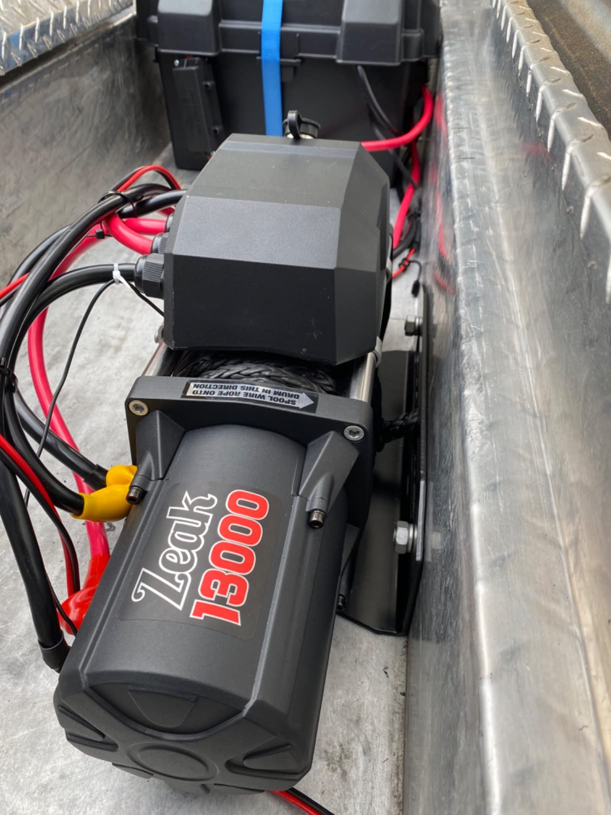 $15/mo - Finance ZEAK 13000 lb. Premium Electric Winch 12V Waterproof ...