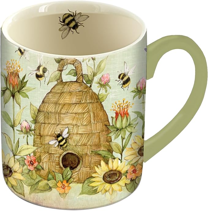Amazon.com | Lang, Spring Bees Coffee Mug: Coffee Cups & Mugs