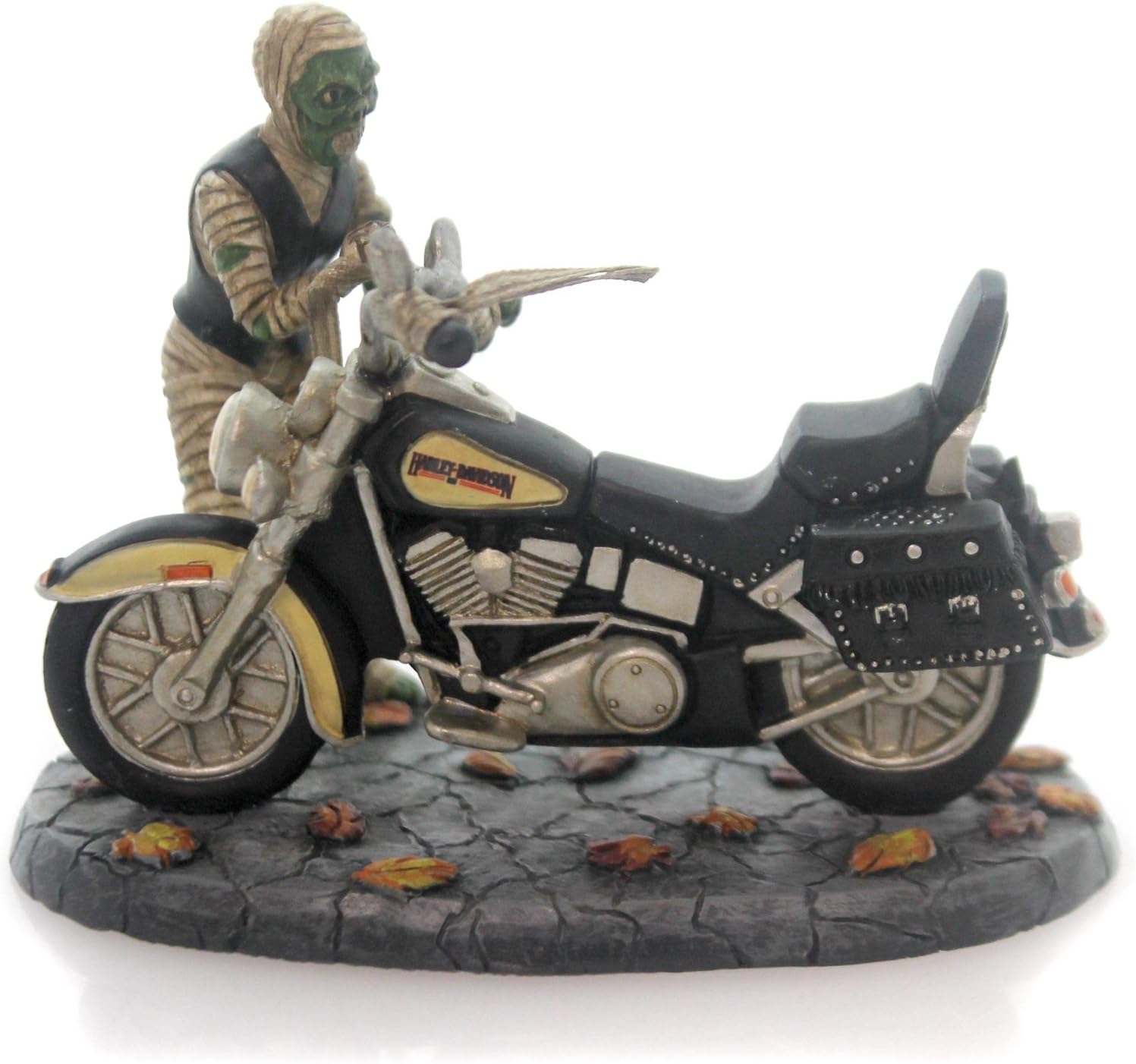 Amazon.com: Department 56 Halloween Village Mummy with Harley Davidson ...